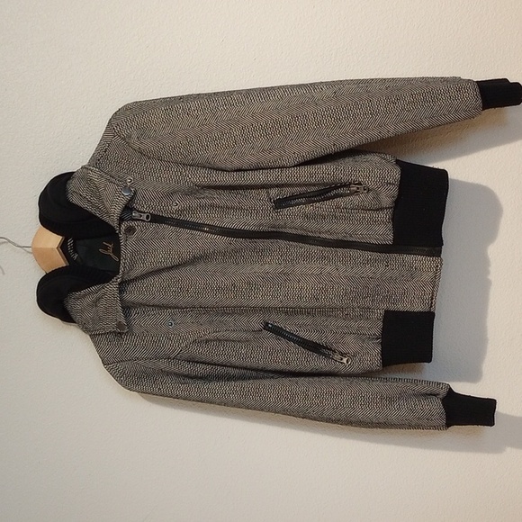 Jack by BB Dakota | Jackets & Coats | Jack Coat W Black Hood | Poshmark